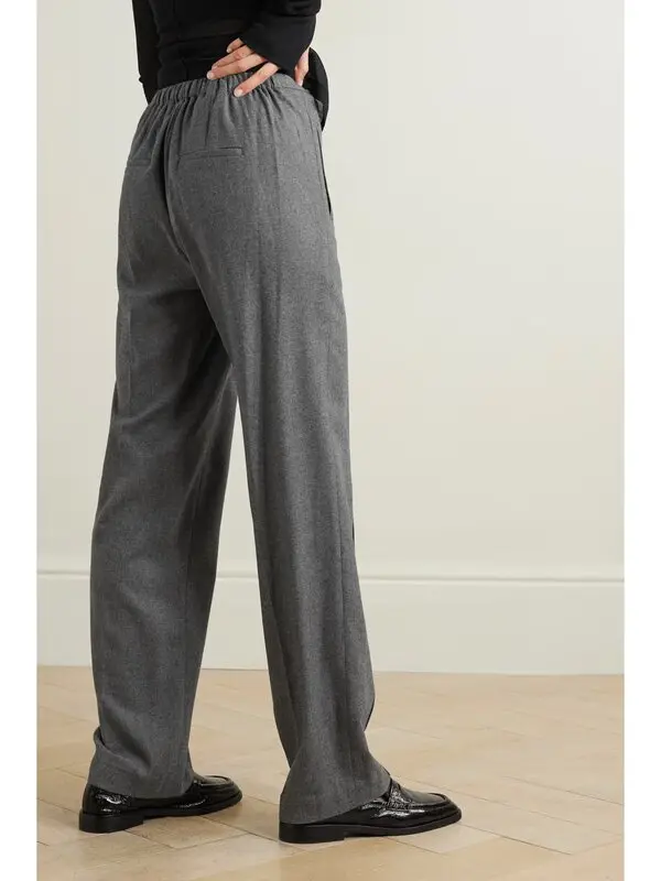 Vince Knitted Straight-leg Casual Pants