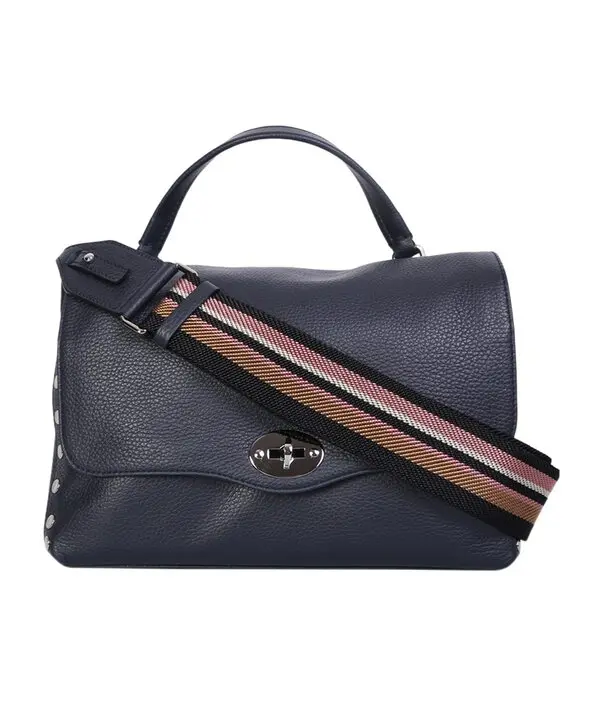 ZANELLATO Postina Small Tote Bag - Blue