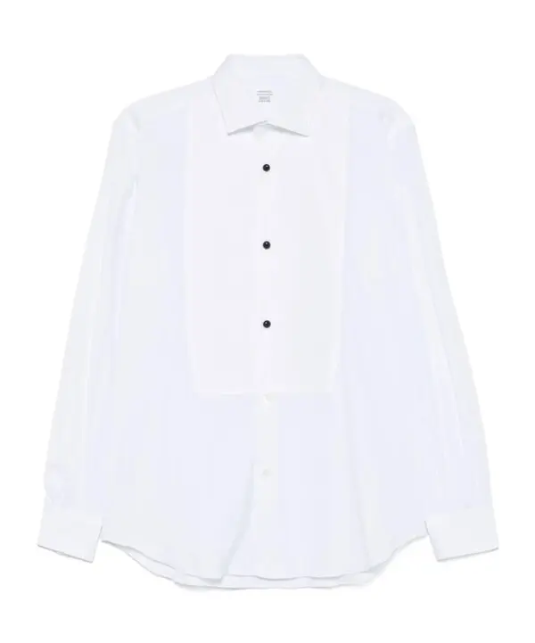 MAZZARELLI Lapel Long Sleeve Shirt