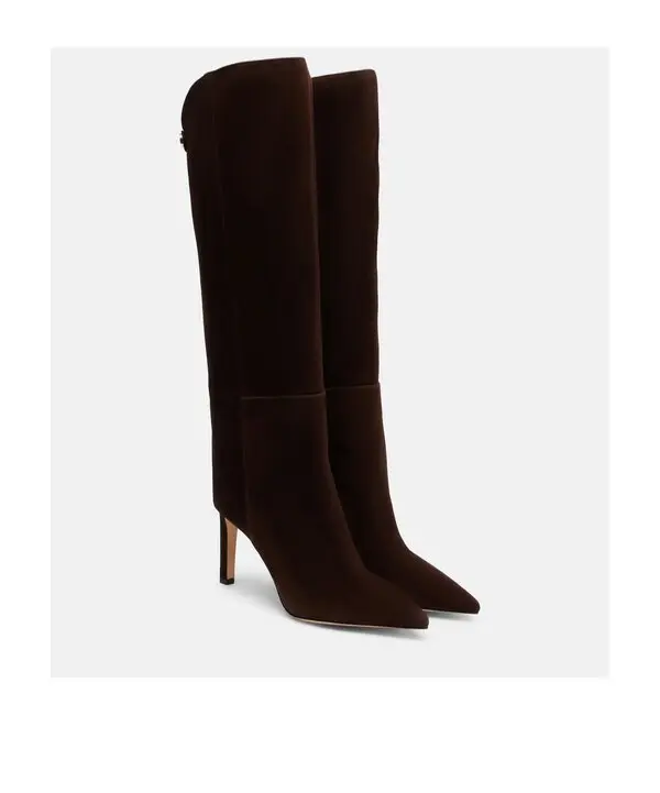 JIMMY CHOO Pointed Toe Stiletto Boots