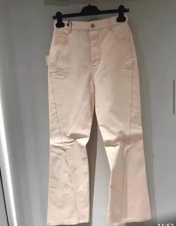 Bottega Veneta High-waist Paneled Jeans