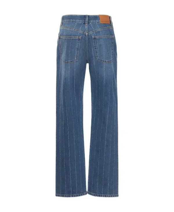 Stella McCartney Embellished Logo Jeans
