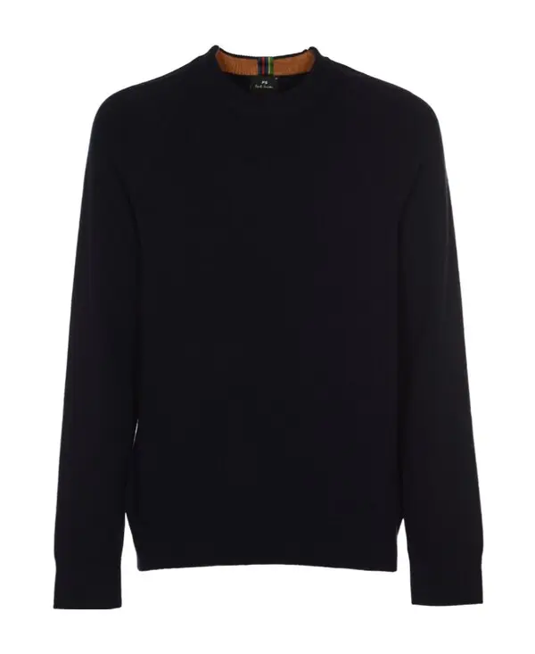 Paul Smith Crewneck Knitted Jumper - Black