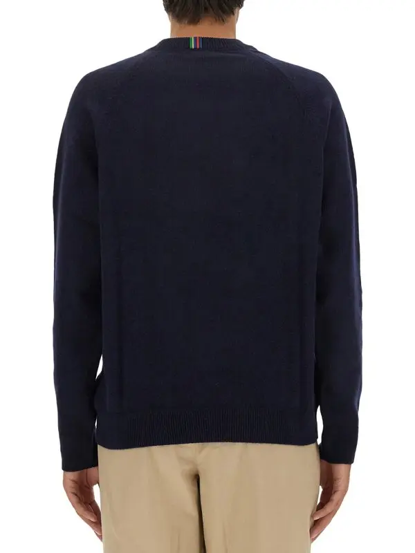 Paul Smith Crewneck Knitted Jumper - Black
