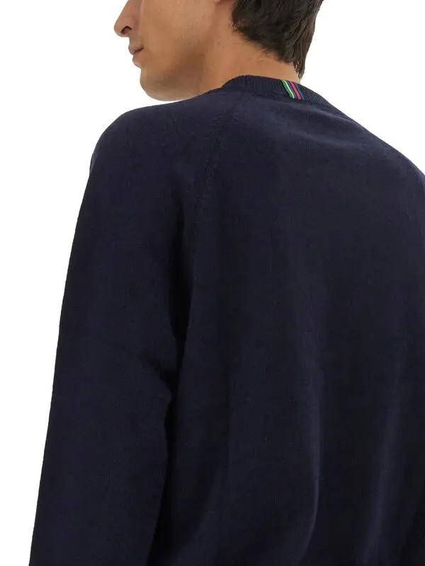 Paul Smith Crewneck Knitted Jumper - Black