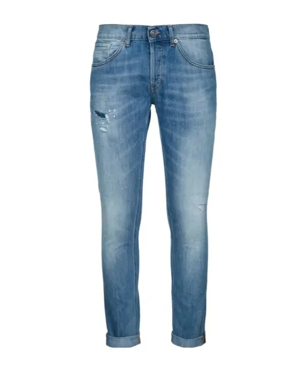 DONDUP George Distressed Jeans - Blue
