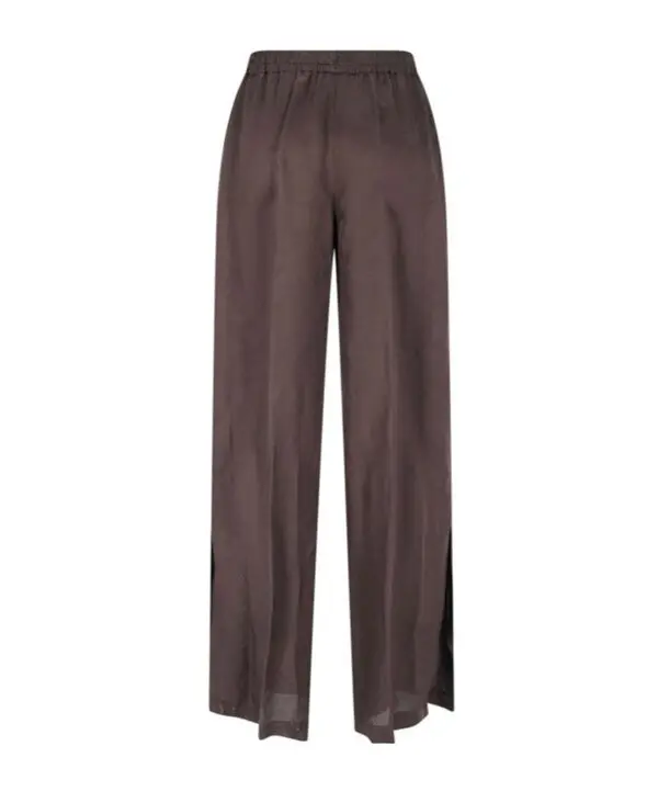 Aspesi Elasticated Waistband Straight Leg Trousers - Brown