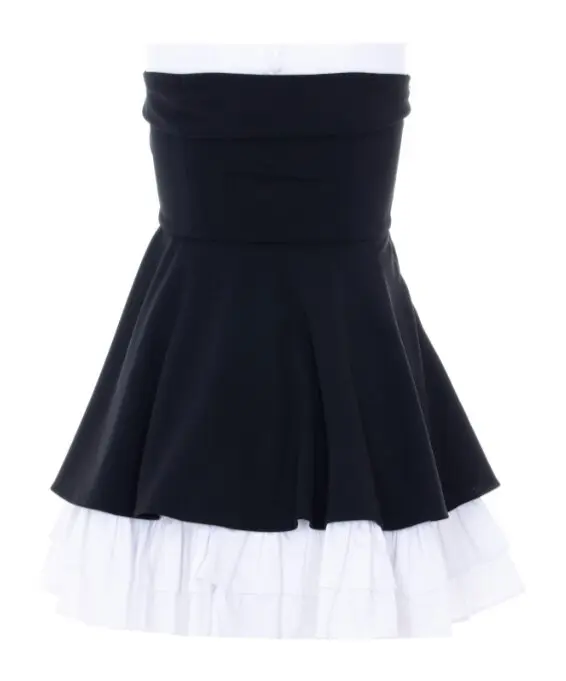 ANIYE BY Strapless Ruffled Mini Dress