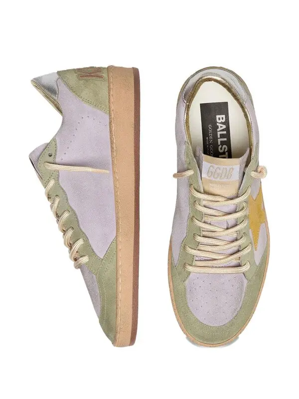 GOLDEN GOOSE Ballstar Lace-up Sneakers - Multicolor