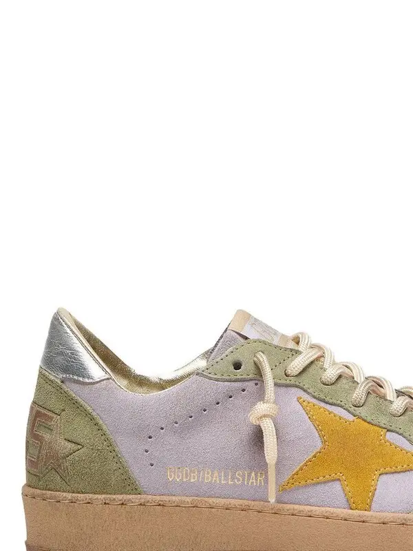 GOLDEN GOOSE Ballstar Lace-up Sneakers - Multicolor
