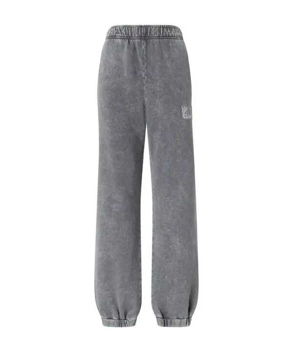 Pinko Distressed Joggers With Adjustable Waist - Gray