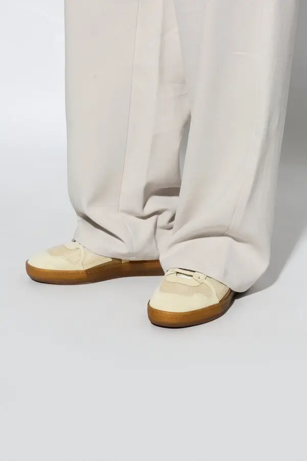 LANVIN Clay Mesh Sneakers - Nude