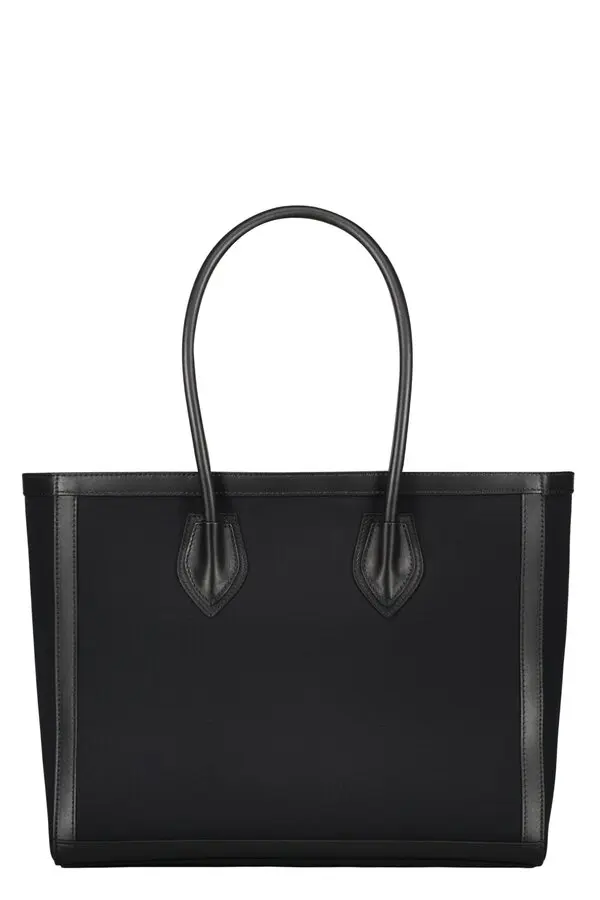 Balmain Logo Print Tote Bag - Black