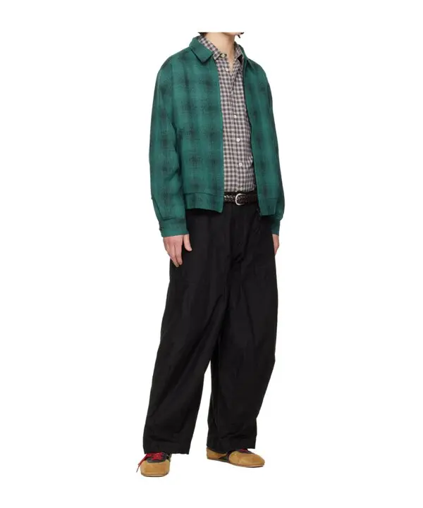 Needles Sport Wool Blend Plaid Jacket