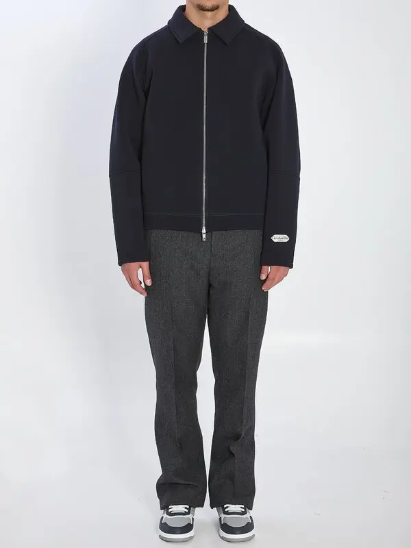 Dior Zip-up Blouson Jacket With Christian Paris Tag