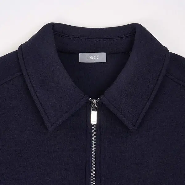 Dior Zip-up Blouson Jacket With Christian Paris Tag
