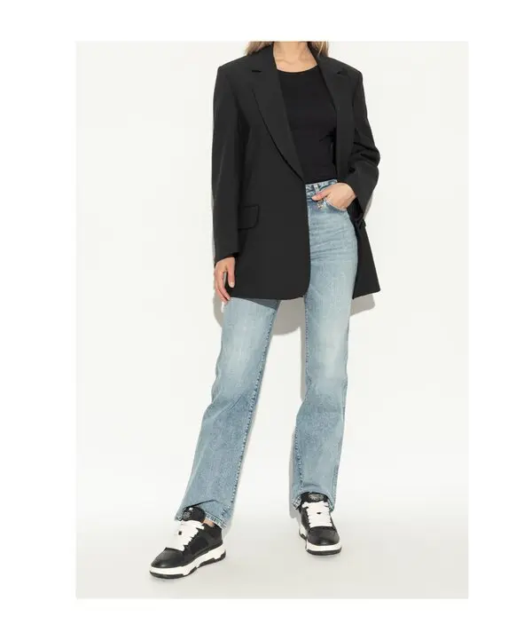 Amiri Ma-1 Logo Patch Sneakers - Black