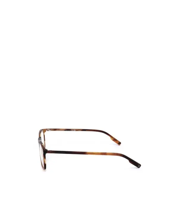 Zegna Rectangle Frame Eyeglasses - White