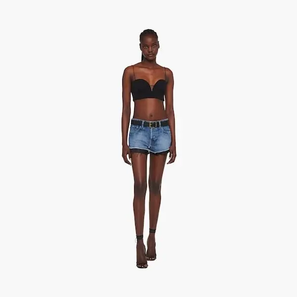 Miu Miu Denim Shorts - Blue