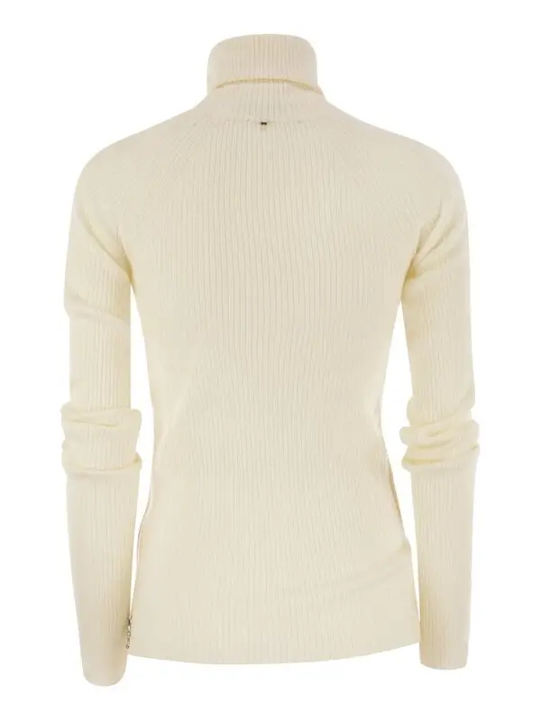 Sportmax Pinna Zip-detailed Jumper