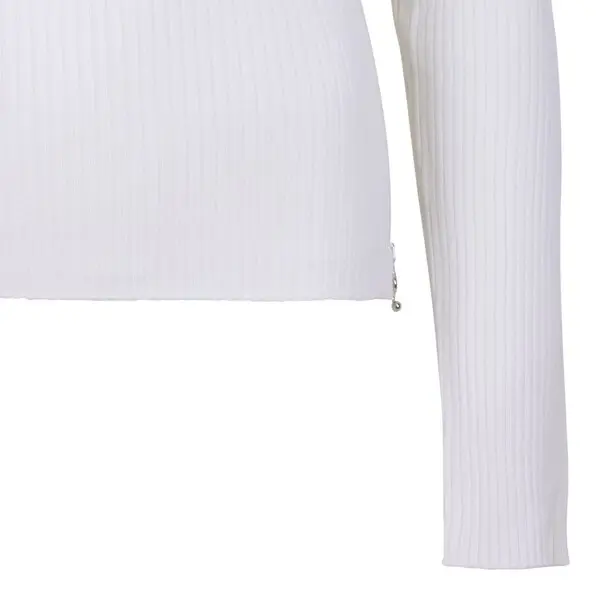 Sportmax Pinna Zip-detailed Jumper