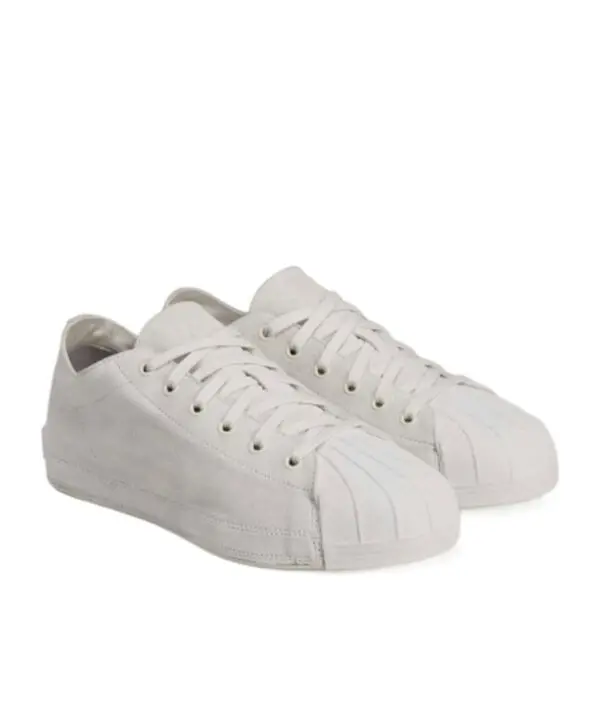 Y3 Suede Leather Lace-up Sneakers