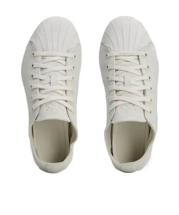 Y3 Suede Leather Lace-up Sneakers