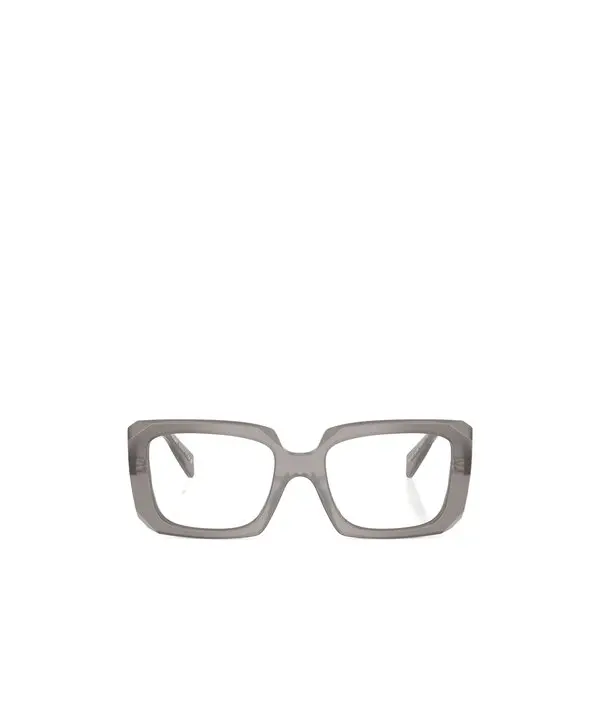 Prada Rectangular Frame Glasses - Gray