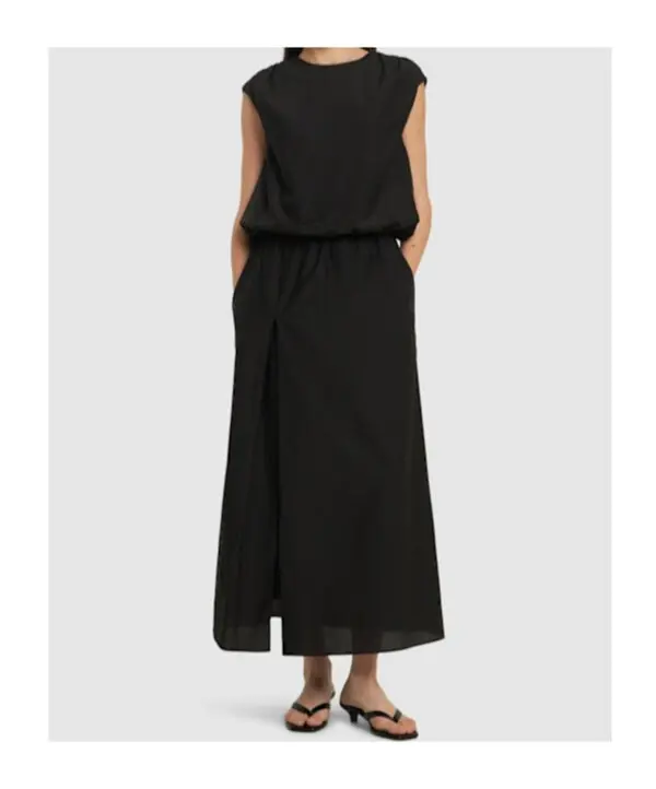 Loulou De Saison Carmen Pleated Midi Skirt