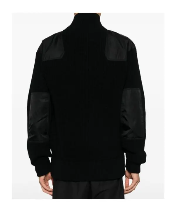 Prada Zip-up High Neck Cardigan
