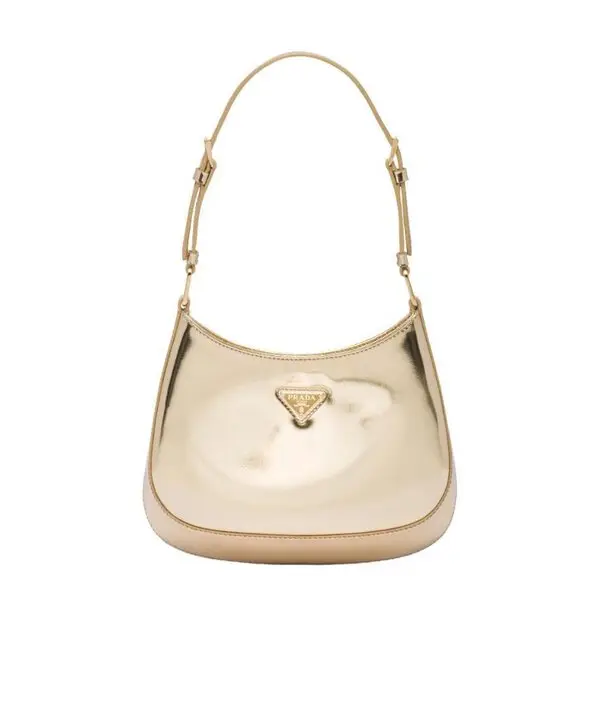 Prada Cleo Shoulder Bag - Nude