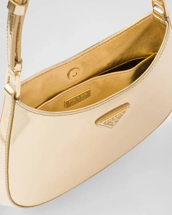 Prada Cleo Shoulder Bag - Nude