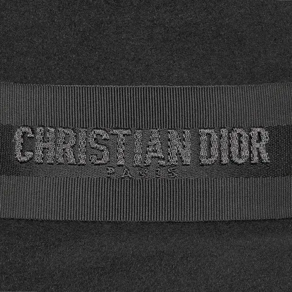 Dior Logo Band Wide-brim Hat