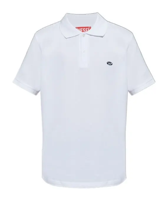 DIESEL® T-rejust-doval-pj Logo Patch Polo Shirt