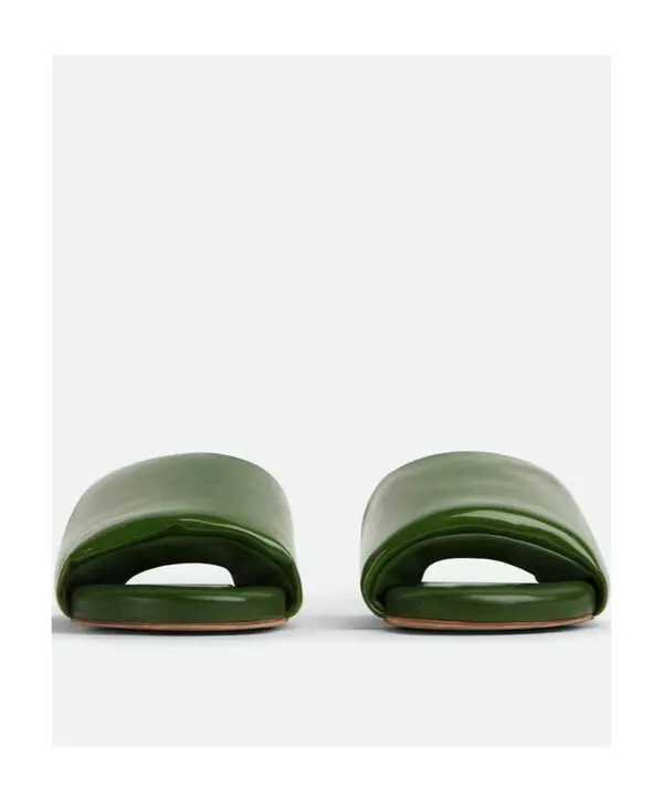 Bottega Veneta Padded Slip-on Slides - Green