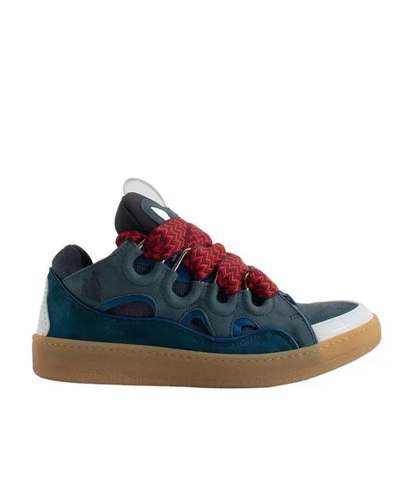 LANVIN Curb Low-top Sneakers - Green