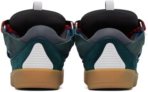 LANVIN Curb Low-top Sneakers - Green