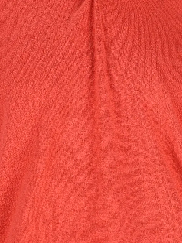 Loro Piana Crew Neck Long Sleeve Sweater - Red