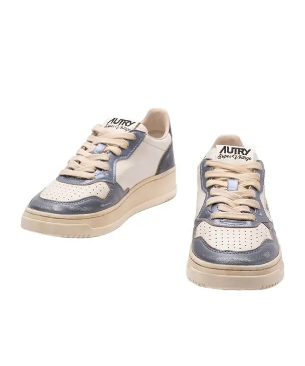 AUTRY Super Vintage Low Top Sneakers - Nude