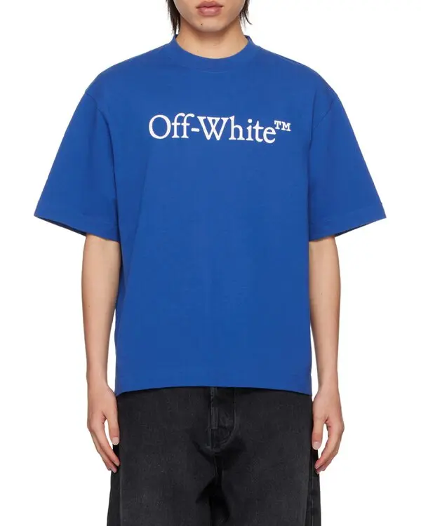 Off-White Big Bookish Skate Crewneck T-shirt