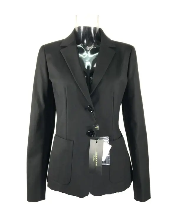Max Mara Single-breasted Suit Coat With Notched Lapel