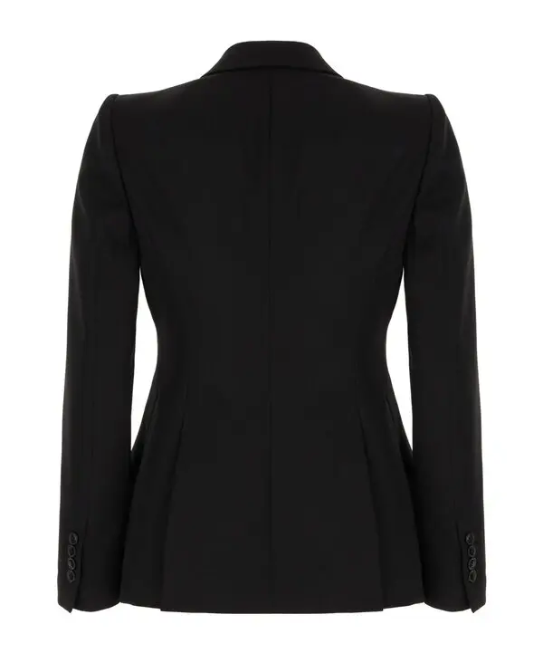 Alexander McQueen Wool Single-breasted Blazer