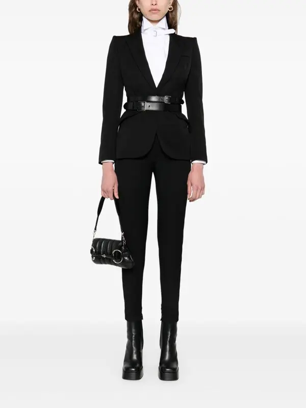Alexander McQueen Wool Single-breasted Blazer