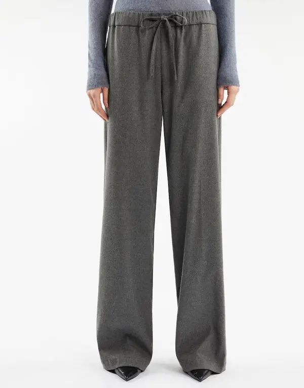 FAY Straight-leg Trousers With Drawstring Waist