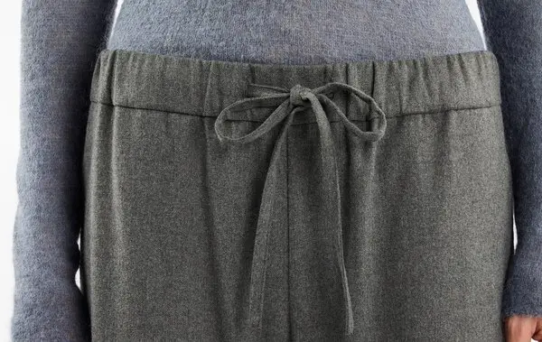 FAY Straight-leg Trousers With Drawstring Waist