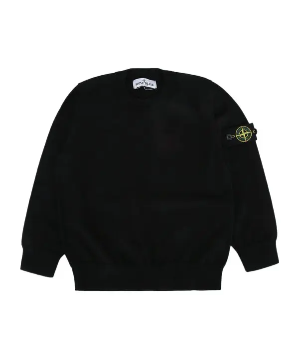Stone Island Crewneck Sweatshirt - Black