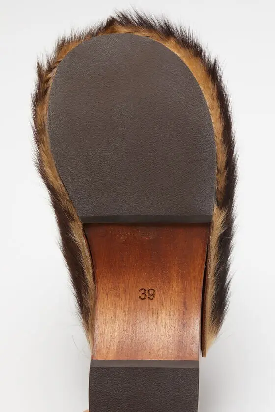 Acne Studios Wood Clogs