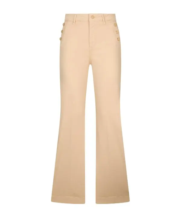 Liu Jo Button Detail Flare Jeans