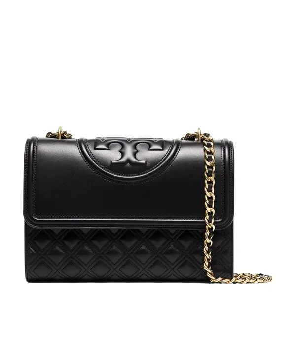 Tory Burch Fleming Convertible Shoulder Bag - Black