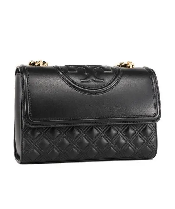 Tory Burch Fleming Convertible Shoulder Bag - Black